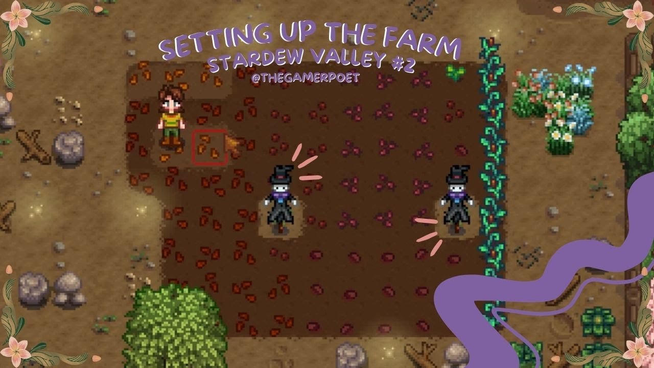 setting up the farm! - STARDEW VALLEY #2 (VOD) - YouTube