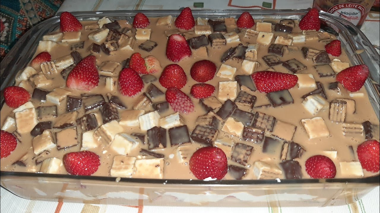 SOBREMESA DE BIS E DOCE DE LEITE // tudo com bubu - YouTube