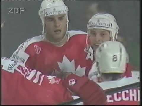 1993 Ice Hockey World Championship: The two semi-final matches Russia - Canada & Sweden - Czech R...