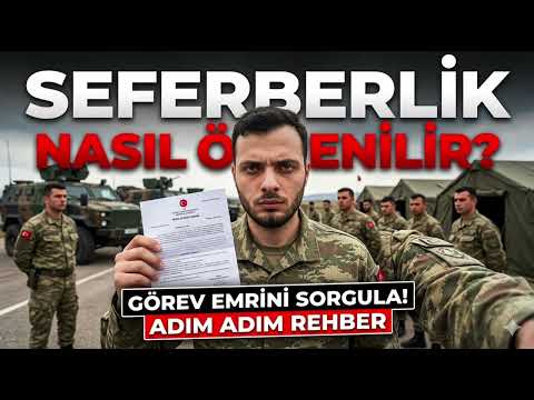 Seferberlik Nasıl Öğrenilir? E-Devlet Üzerinden Seferberlik Sorgulama Rehberi