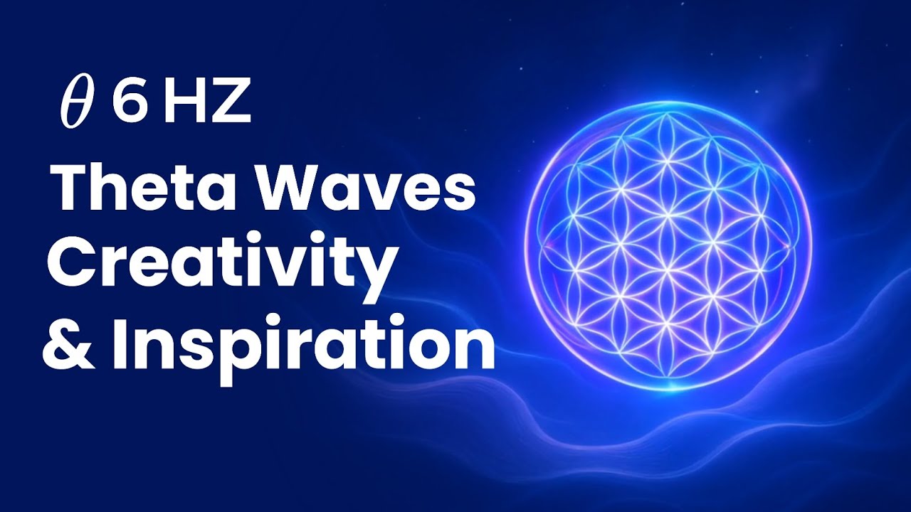 1 Hour of 6Hz Theta Waves – Pure Binaural Beats for Creativity ...