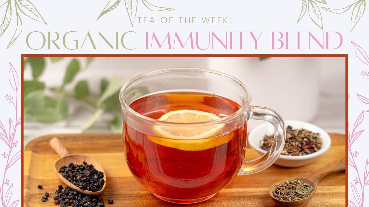 Organic Immunity Blend 💪 | Tea of the Week - YouTube