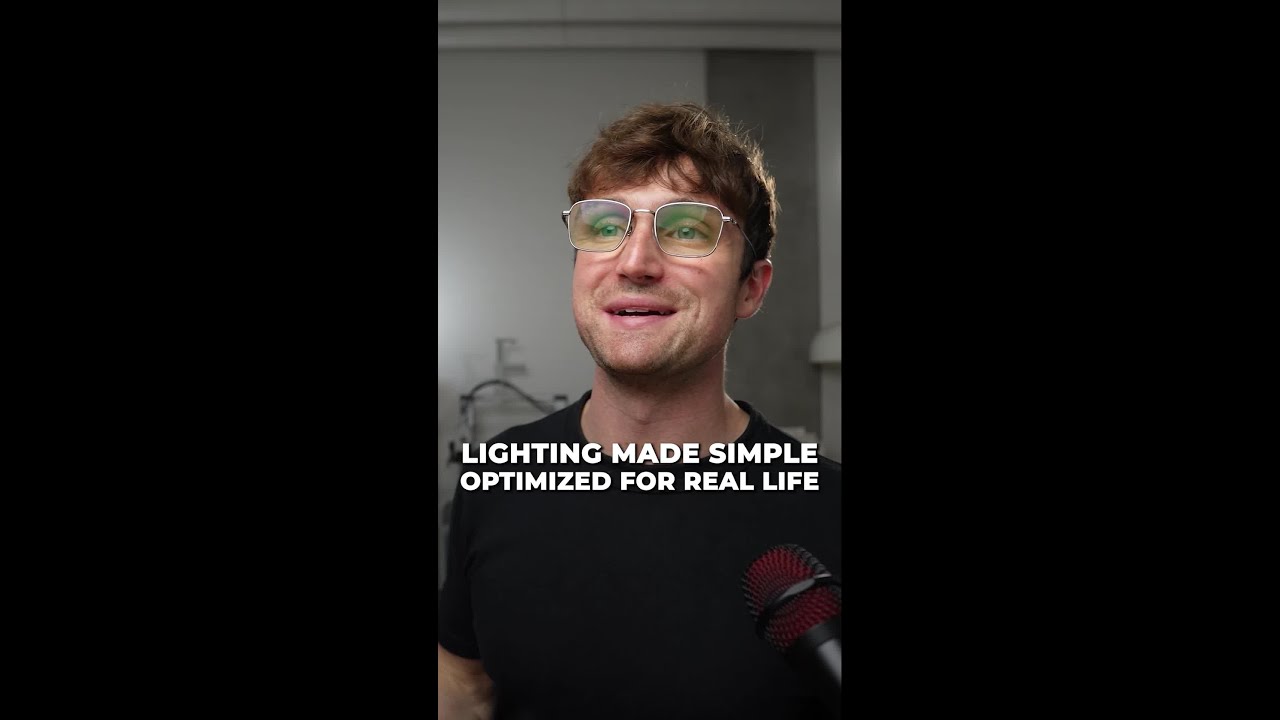 Lighting made simple optimized for real life - YouTube
