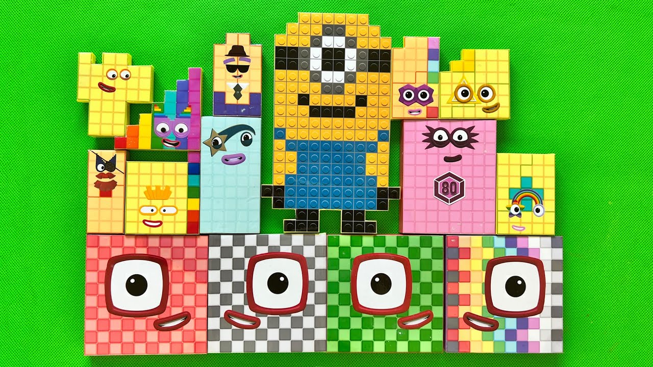 Looking for Numberblocks Puzzle Tetris 1619 Space ASMR | Minion ...