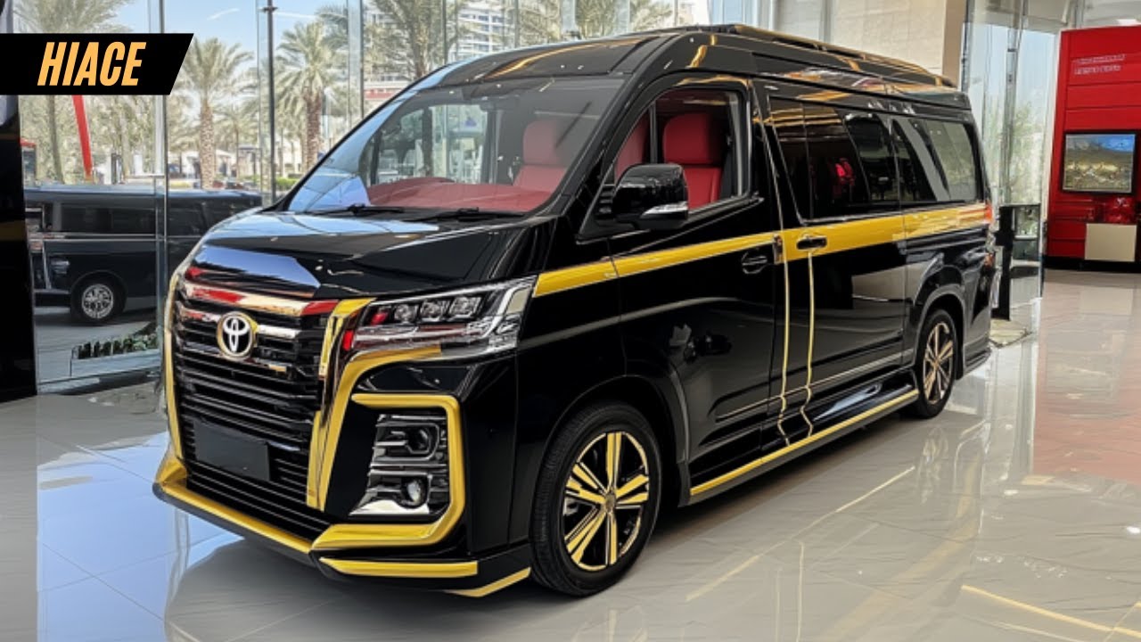 New 2025 Toyota Hiace VIP Luxury Van - Unmatched Style & Class !! - YouTube