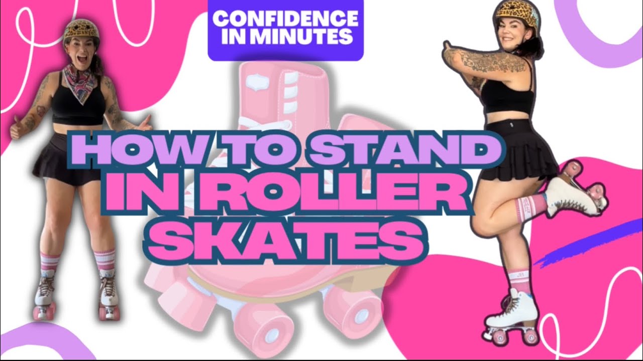 How to stand up in roller skates | correctly for beginners - YouTube