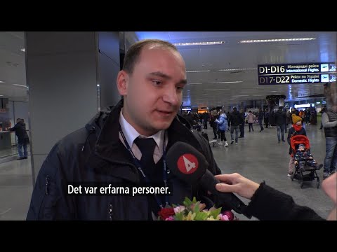 Vladyslav förlorade flera kollegor i kraschen: ”Blev chockad” - Nyheterna (TV4)