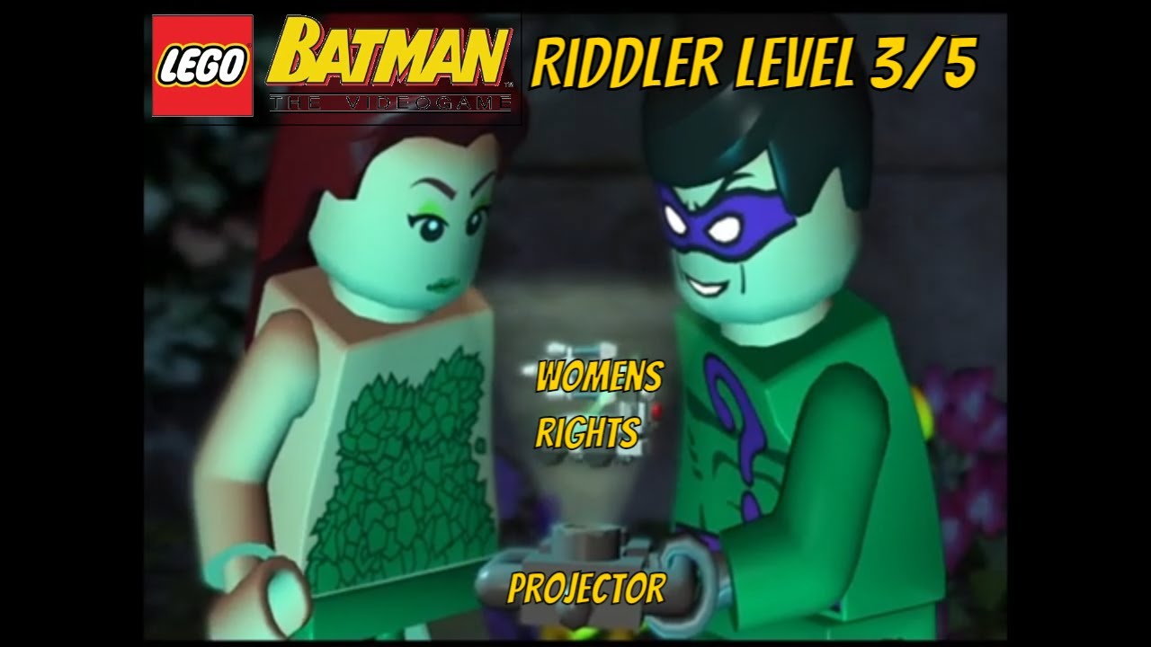 Lego Batman: The Riddler Levels Part 3 - YouTube