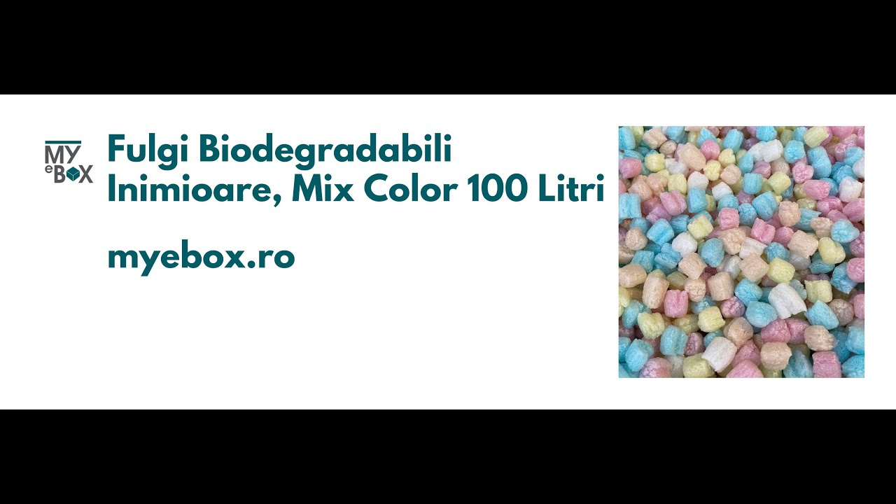 Fulgi Biodegradabili Inimioare, Mix Color 100 Litri I Fulgi Umplutura I ...