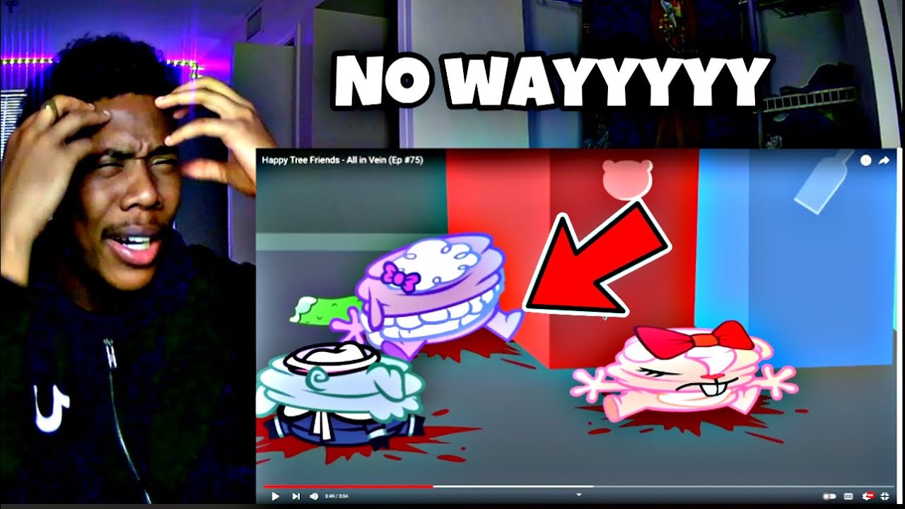 THIS IS JUST TOO MUCH...Happy Tree Friends - All in Vein REACTION ...