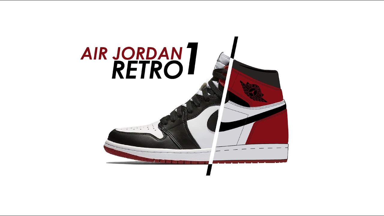 Air Jordan Retro - Manual Tracing - YouTube