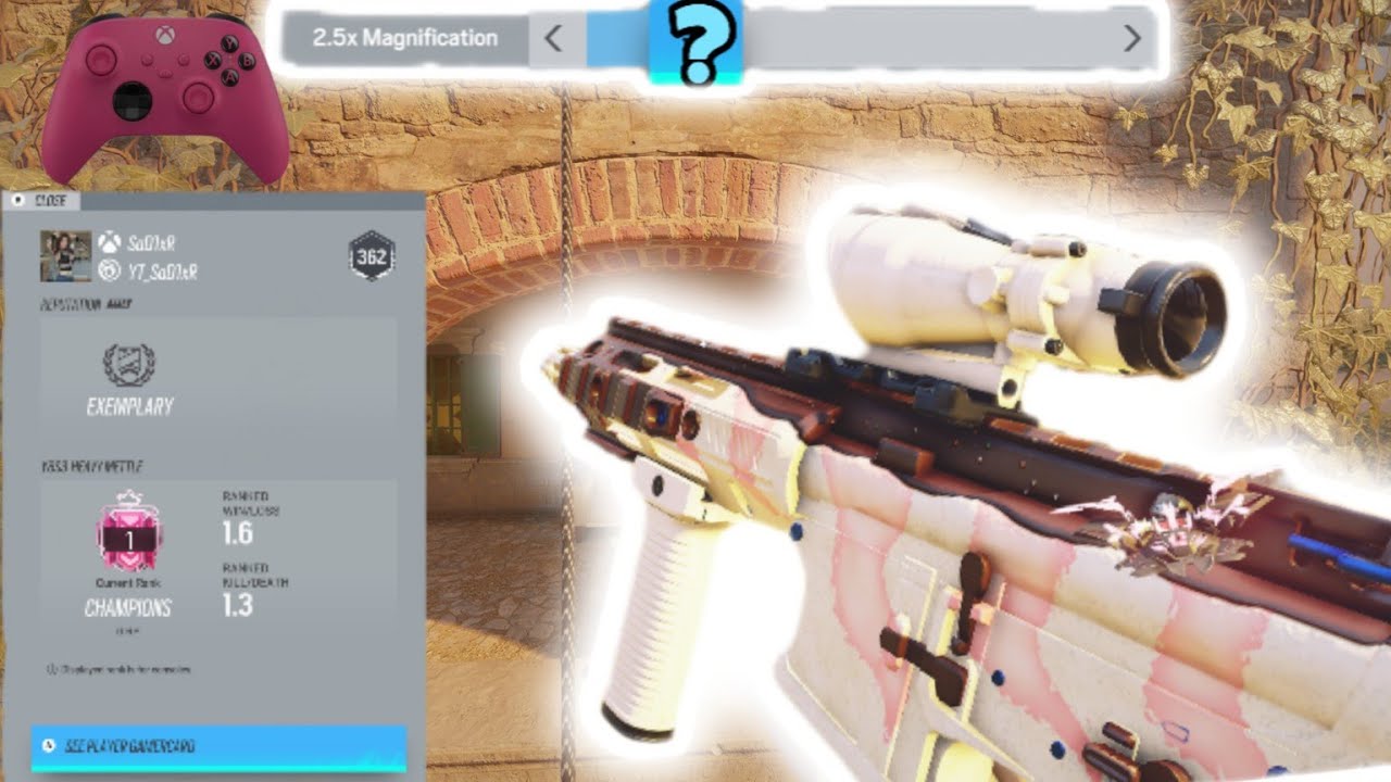 THIS ACOG SETTING IS INCREDIBLE | Rainbow six siege - YouTube