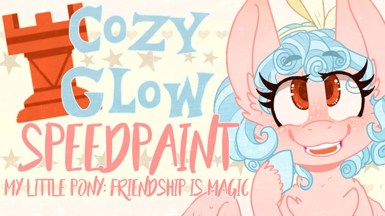 Cozy Glow Speedpaint My Little Pony: Friendship is Magic - YouTube