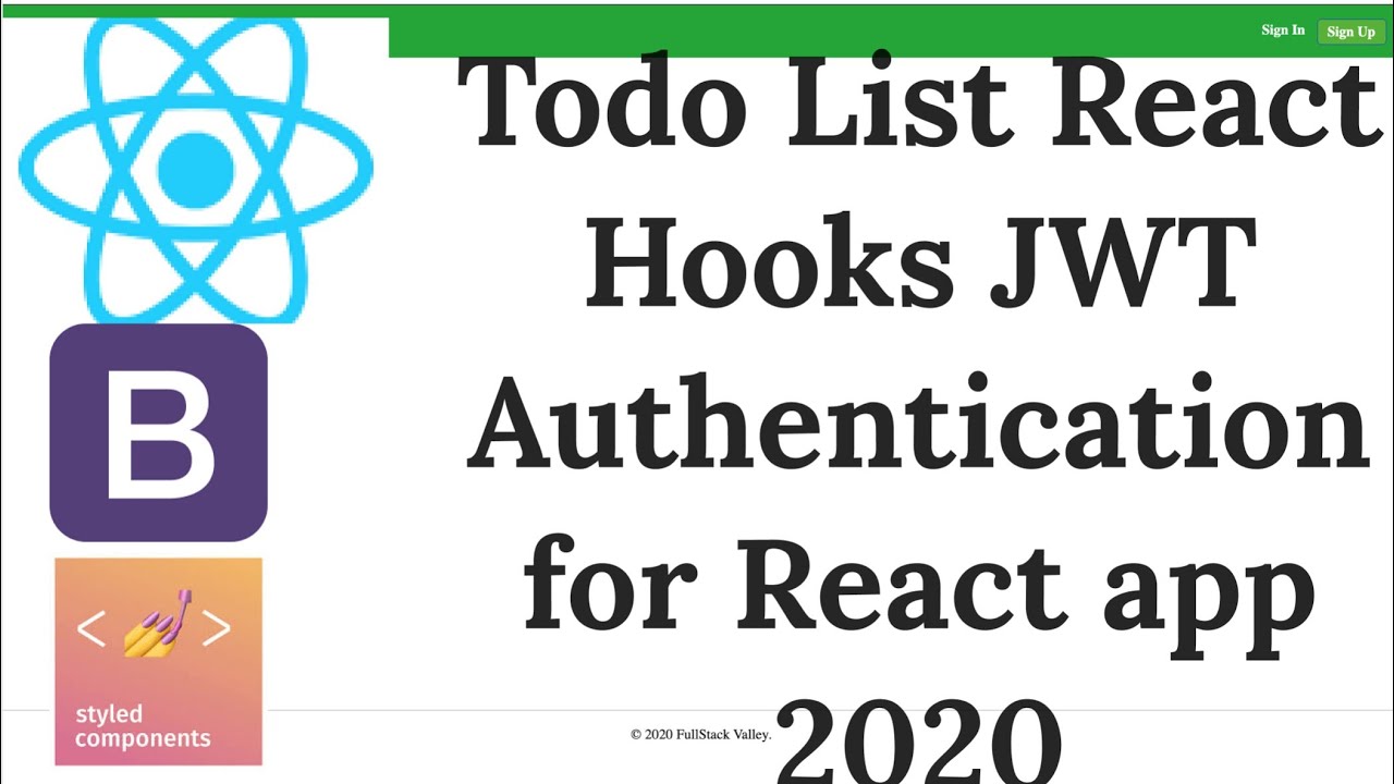 How To Handle Authentication In React Using Jwt And Cookies Hooks Best To Do List App 14 5210
