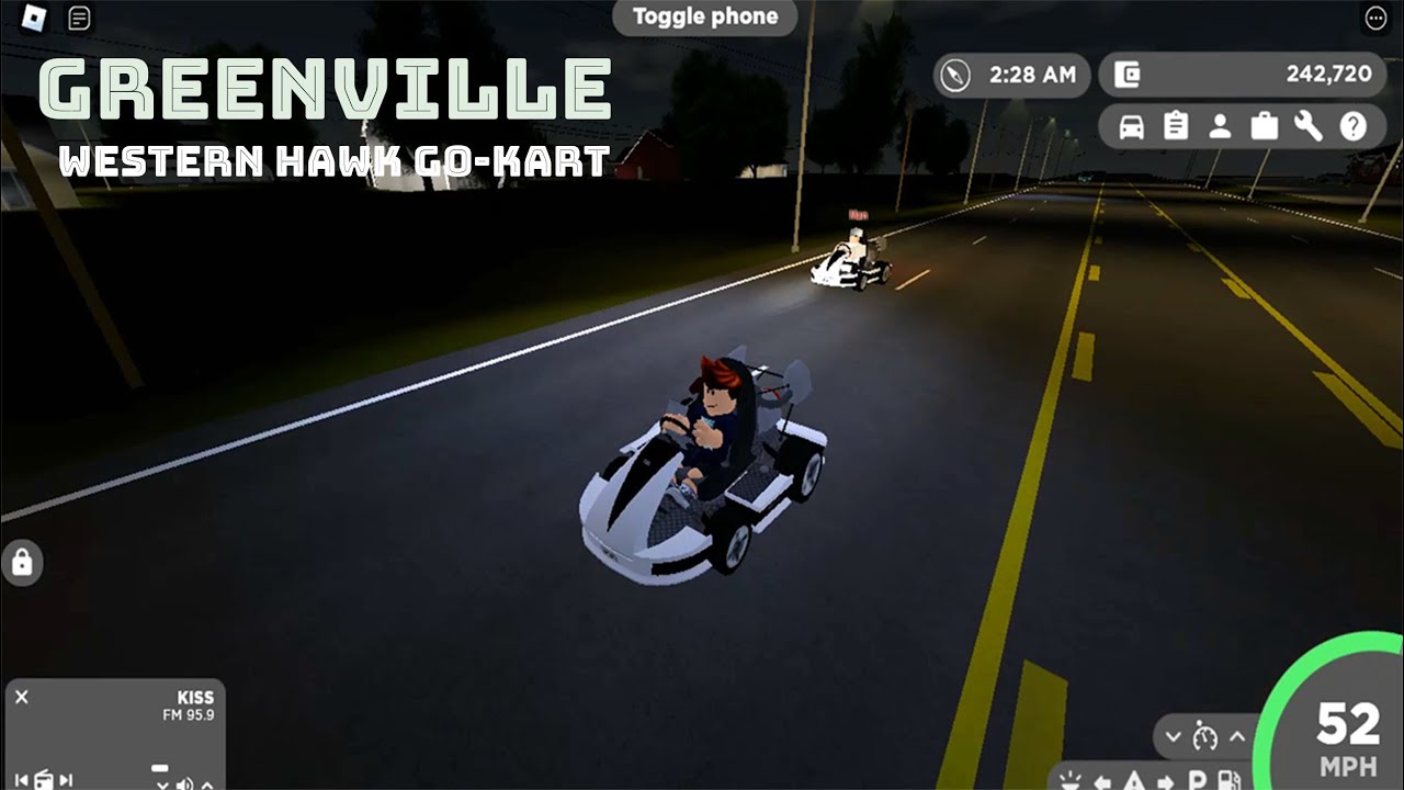 Western Hawk Go-Kart (Roblox Greenville) - YouTube