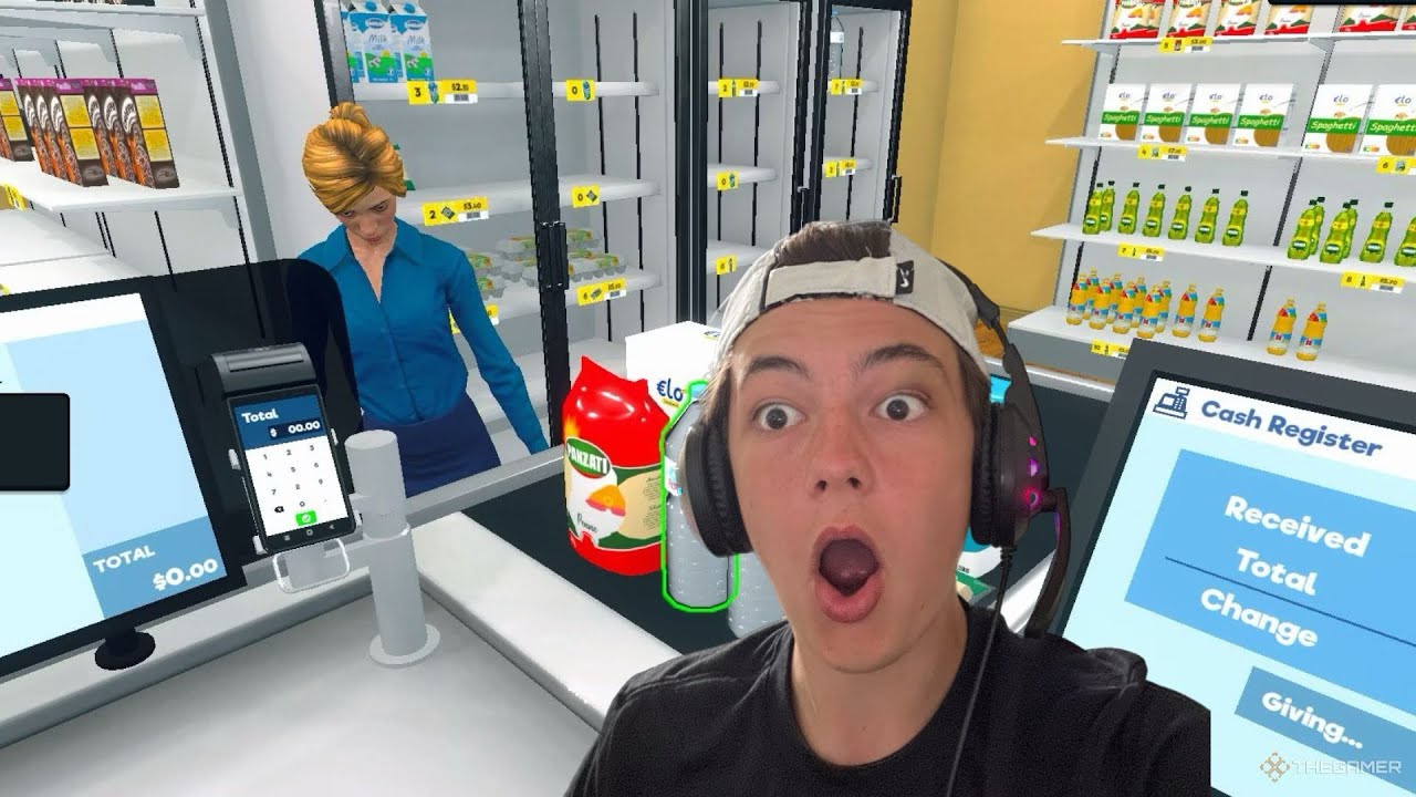 I OPENED MY OWN SUPERMARKET (supermarket simulator) - YouTube