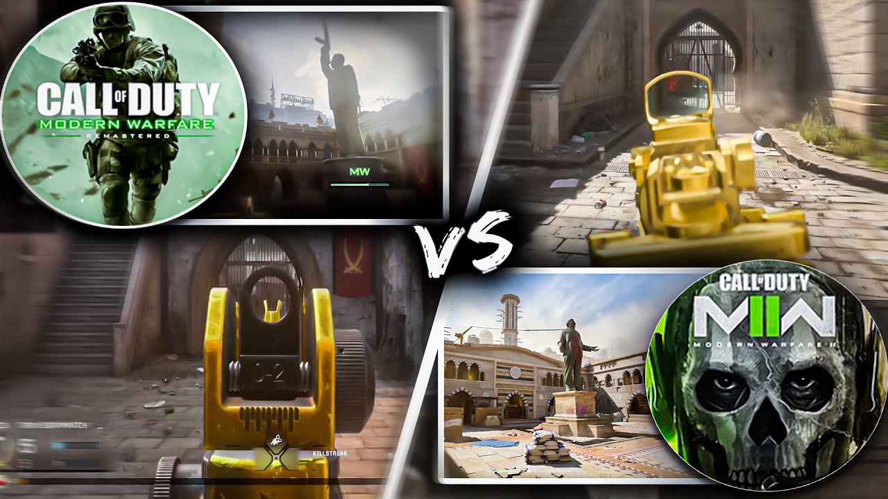 Everytime I Die The COD Switches... (MW2022 vs COD4, Showdown Map Comparison) - YouTube