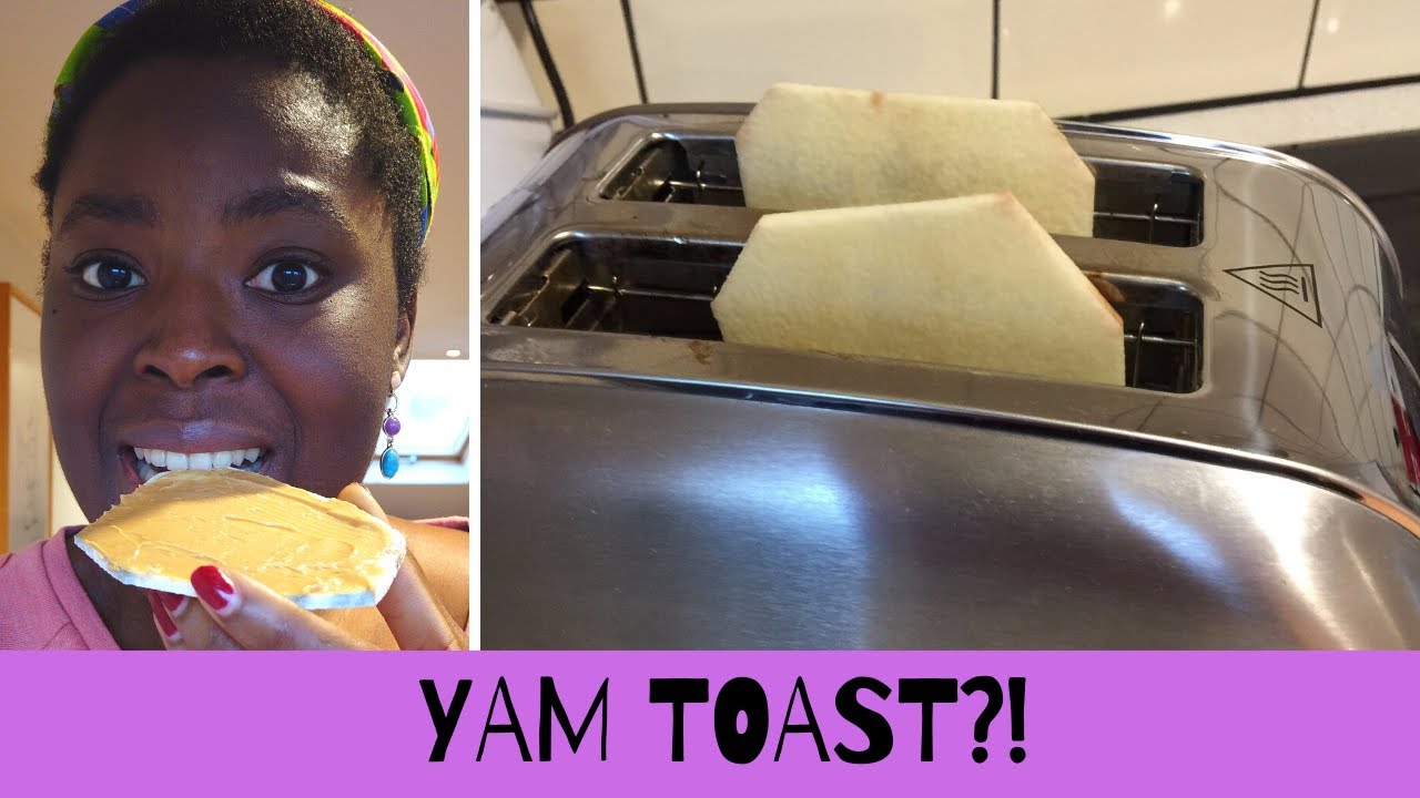 Yam Toast... Does It Work?! 🍠🥪😳 | Easy Vegan Recipe - YouTube