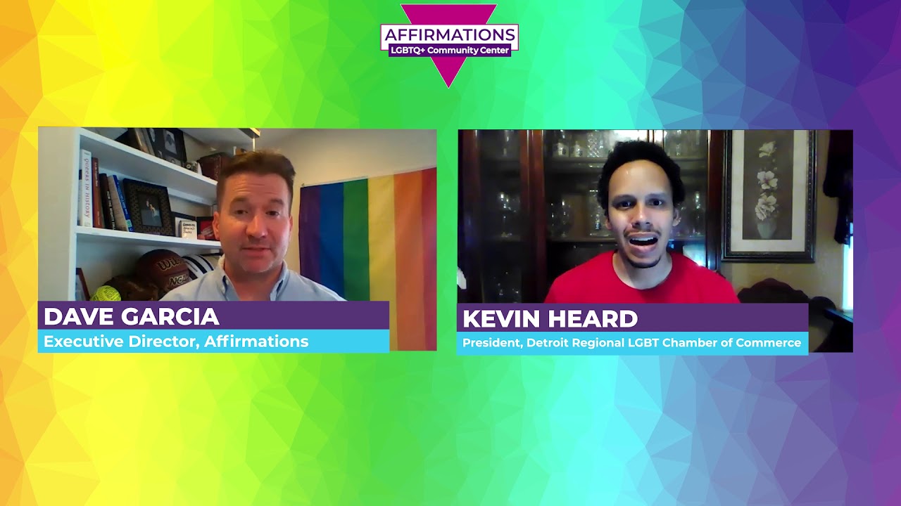 Kevin Heard and Dave Garcia - Affirmations #PRIDE2020 Telethon ...