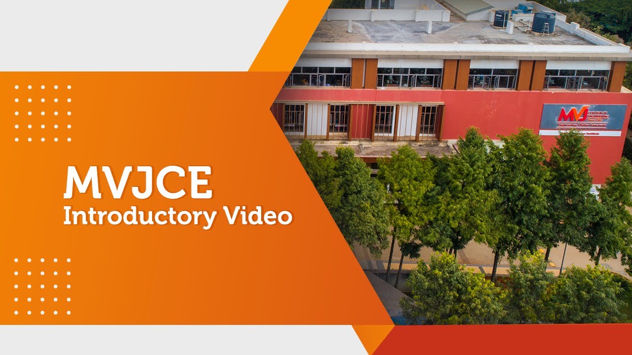 MVJCE Introductory Video - YouTube