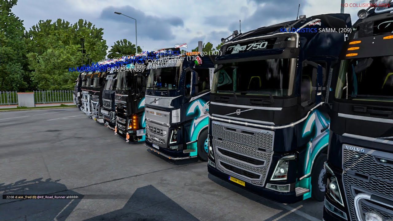 Large Convoy in Truckers MP| Kenyan Army VTC - YouTube