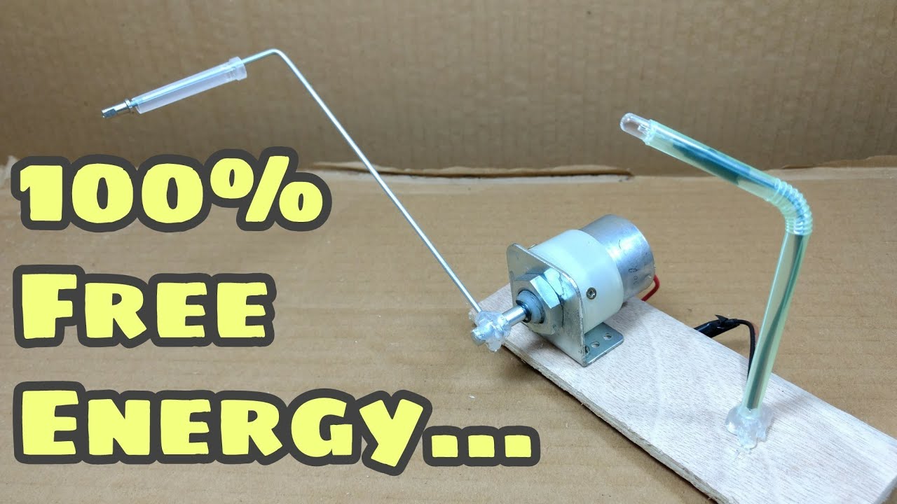 DIY- Free Energy Forever..... 100% working and real........ - YouTube