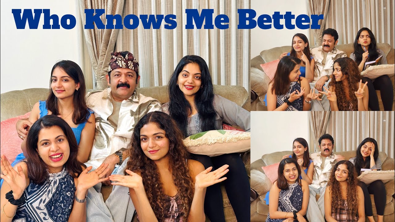 Who Knows Me Better Ft. Daughters|Krishnakumar - YouTube