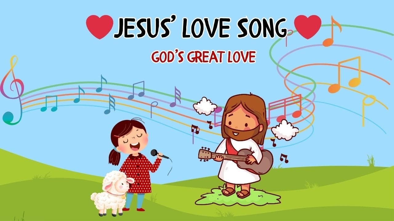 💖God's Great Love! | A Joyful Christian Song for Kids 🎶 ️ - YouTube
