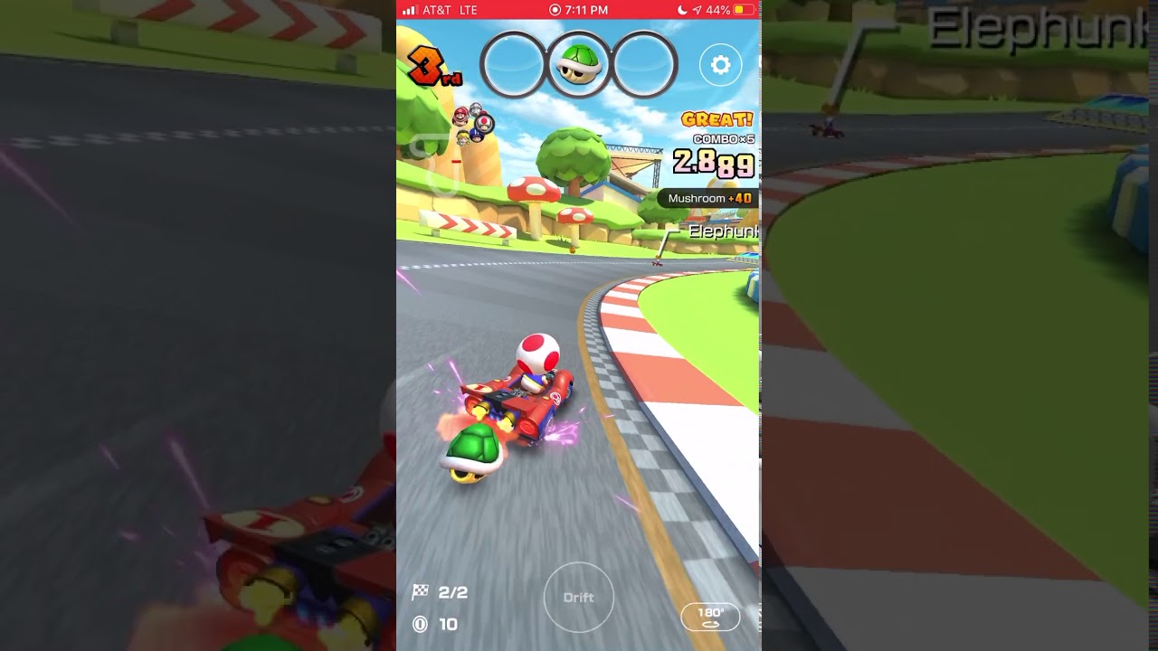 Mario Kart Tour - 3DS Toad Circuit - 150cc Gameplay (8,451 pts.) - YouTube