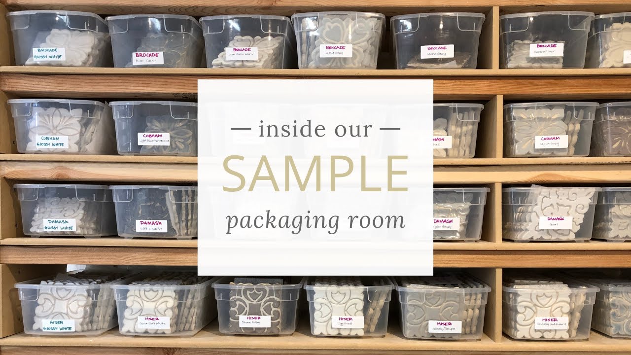 A Look Inside Our Sample Packaging Room - YouTube