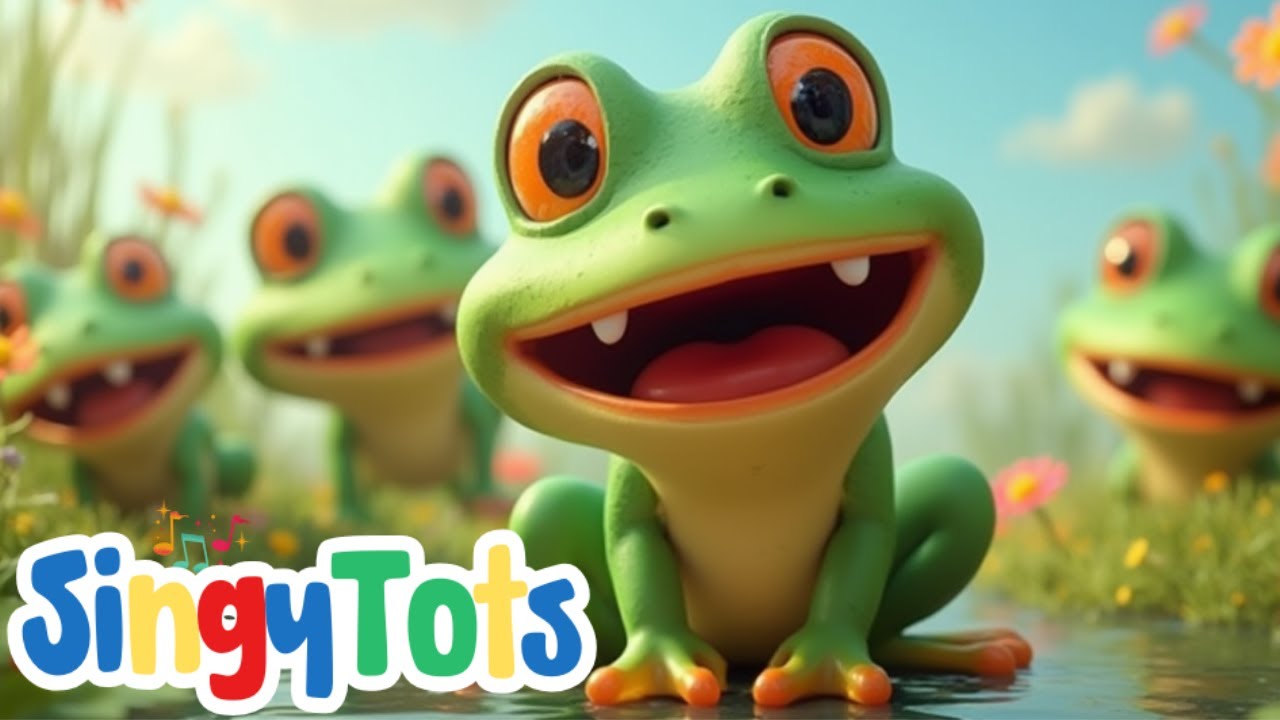 Counting with Little Frogs | Fun and Learn with Frogs! - YouTube