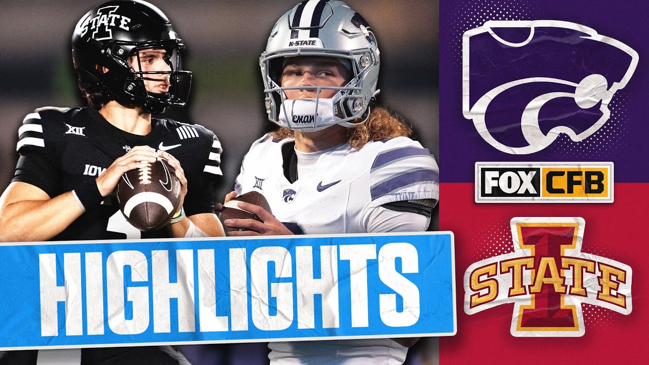 No. 24 Kansas State Wildcats vs. No. 18 Iowa State Cyclones Highlights ...