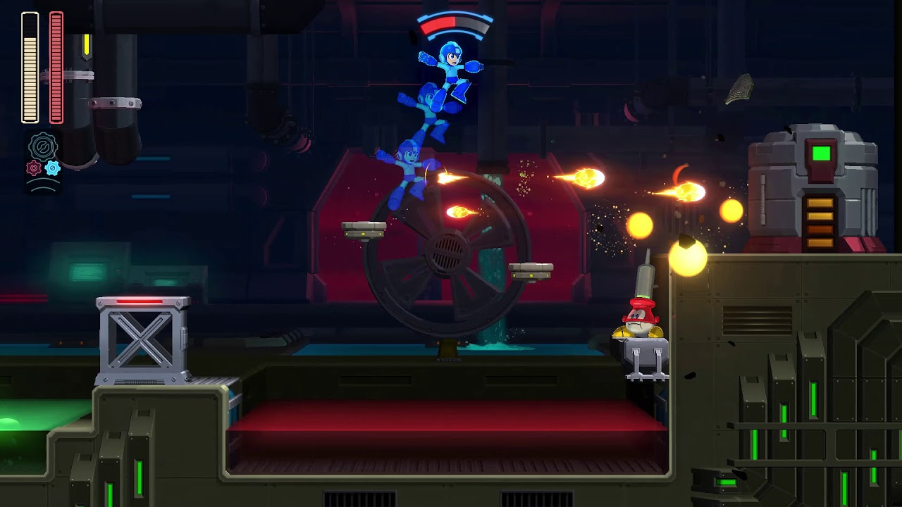 Mega Man 11 Expert - Acid Man Stage (Nintendo Switch) - YouTube