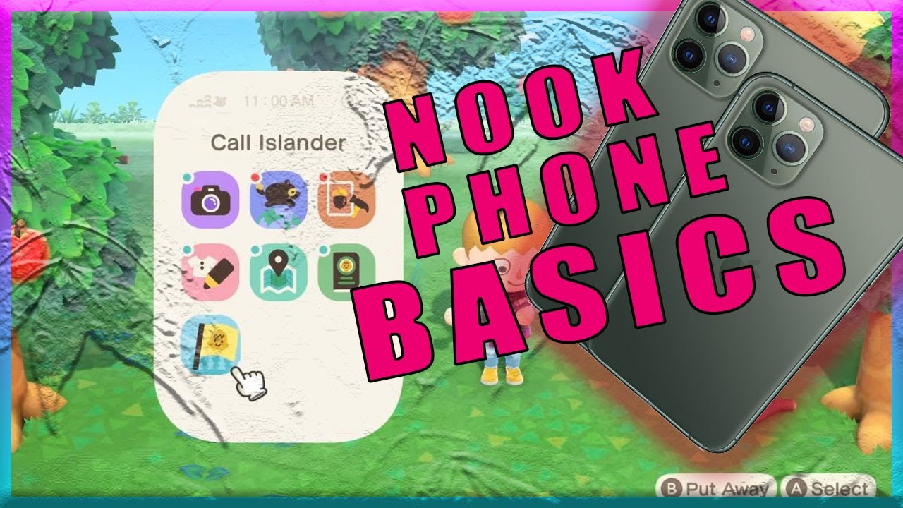 Animal Crossing: New Horizons - NookPhone Basics! What Features Does ...