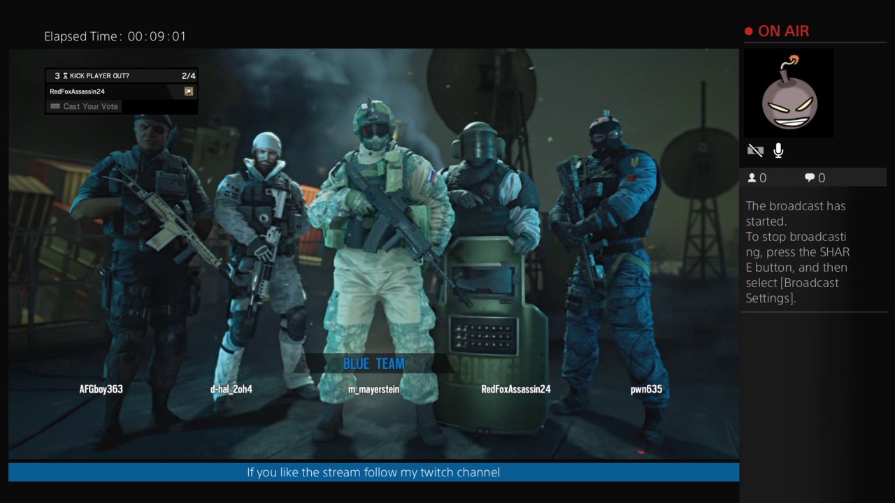 (PS4) rainbow six siege christmas eve stream twitter @curtman94 - YouTube