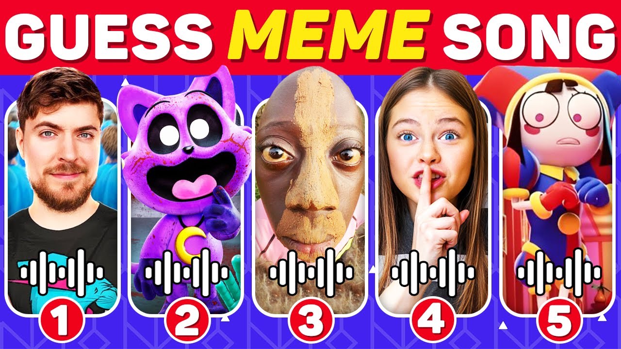 GUESS MEME & WHO'S SINGING🎤🎵🔥 Salish Matter, King Ferran, MrBeast, Elsa ...