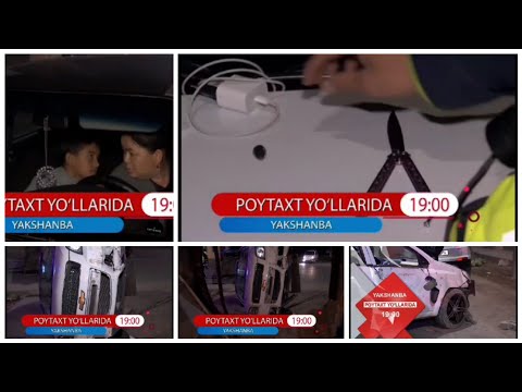 Yo'llardagi ishkallar va palakatlar tez ko'ring...