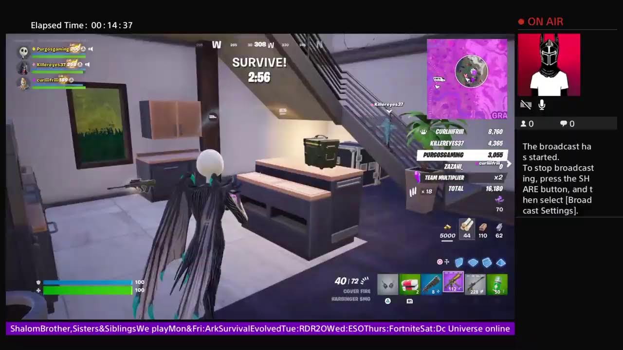 Purgos&Zach plays Fortnite Hoard rush Zombies - YouTube