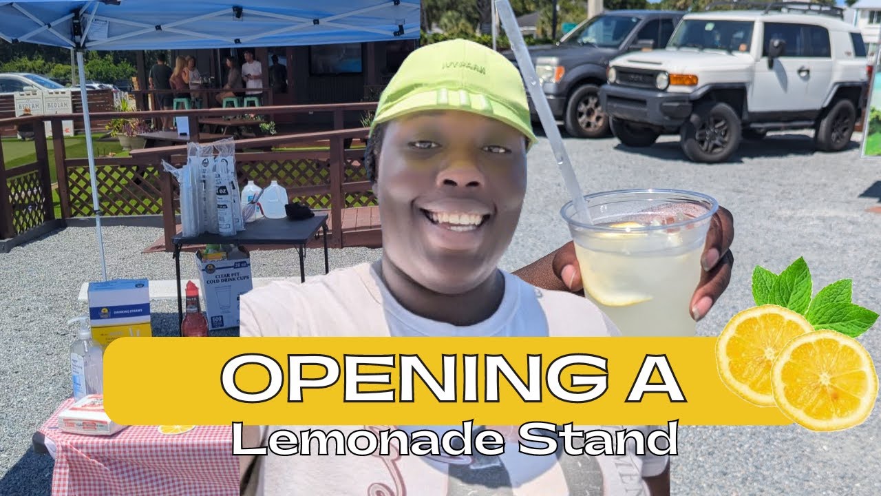 Lemonade Stand MILLIONAIRE? Come with me to open a lemonade stand - YouTube