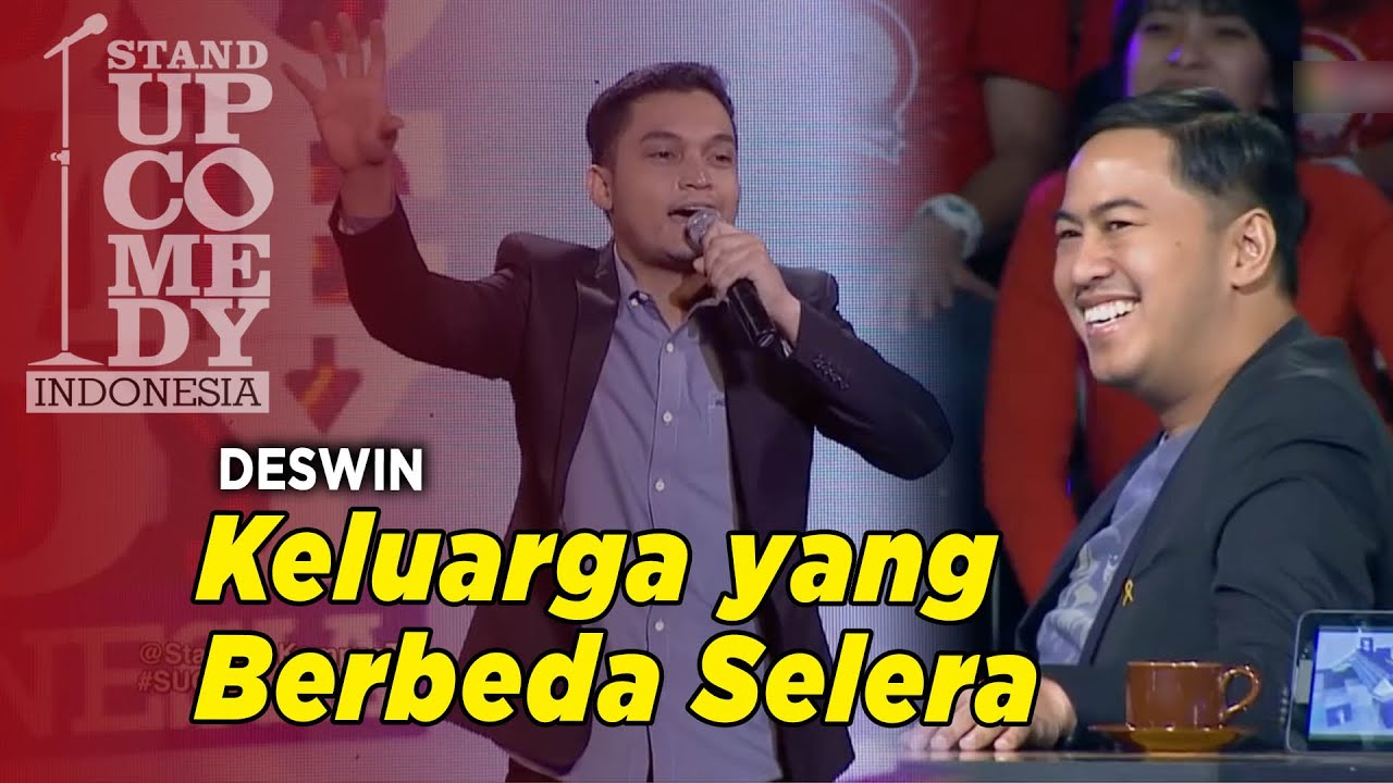 STAND UP COMEDY - GOKIL! Deswin: Keluarga yang Berbeda Selera - YouTube