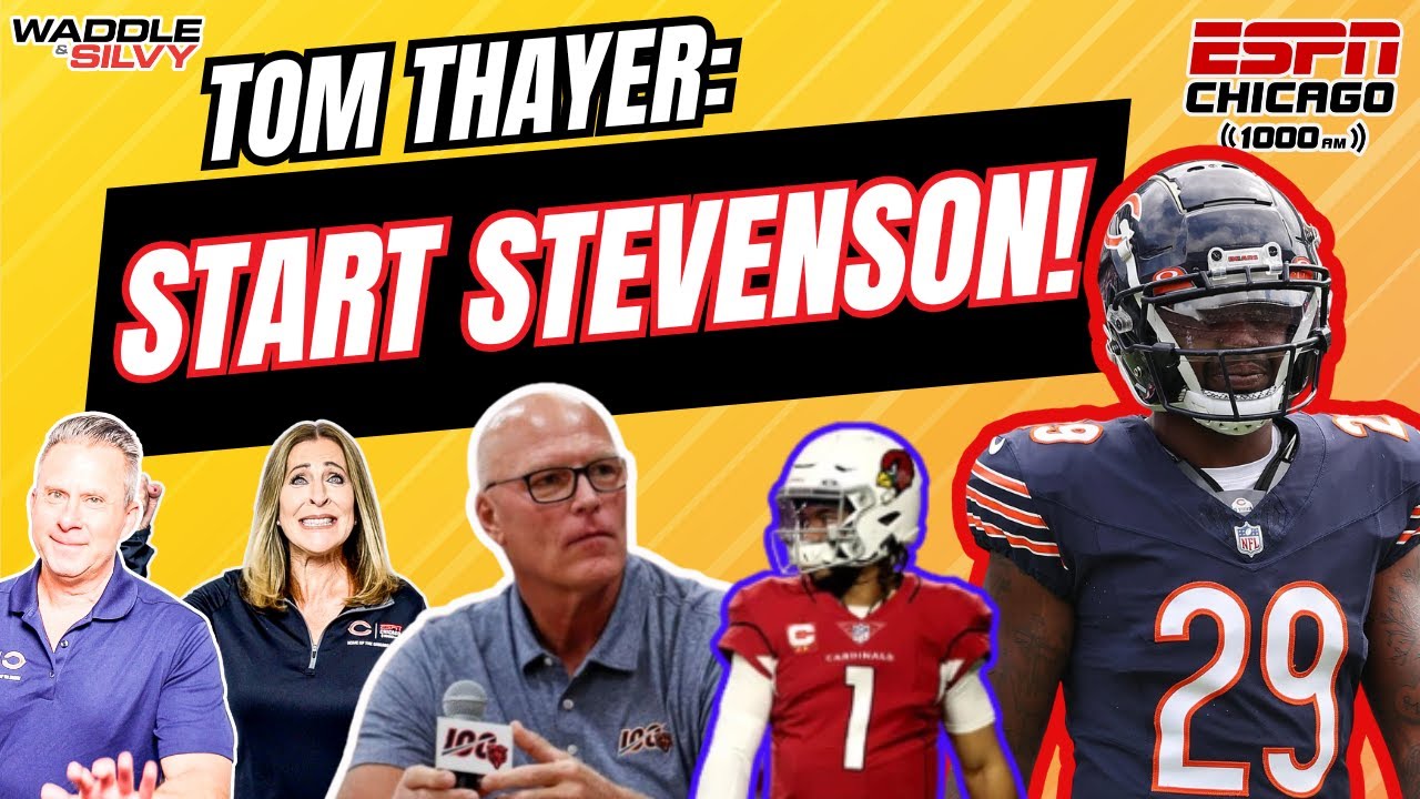 Tom Thayer Believes the Chicago Bears SHOULD START Tyrique Stevenson ...