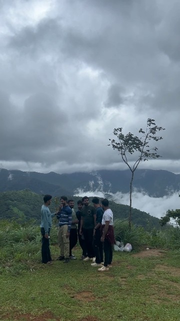A Trip With Them Nattile Gang 🍃 Koranappara View Point #shorts # ...