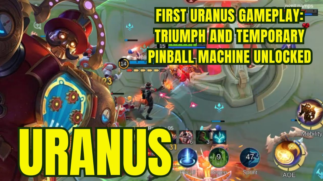 First Uranus Gameplay 26:22: Triumph and Temporary Pinball Machine ...