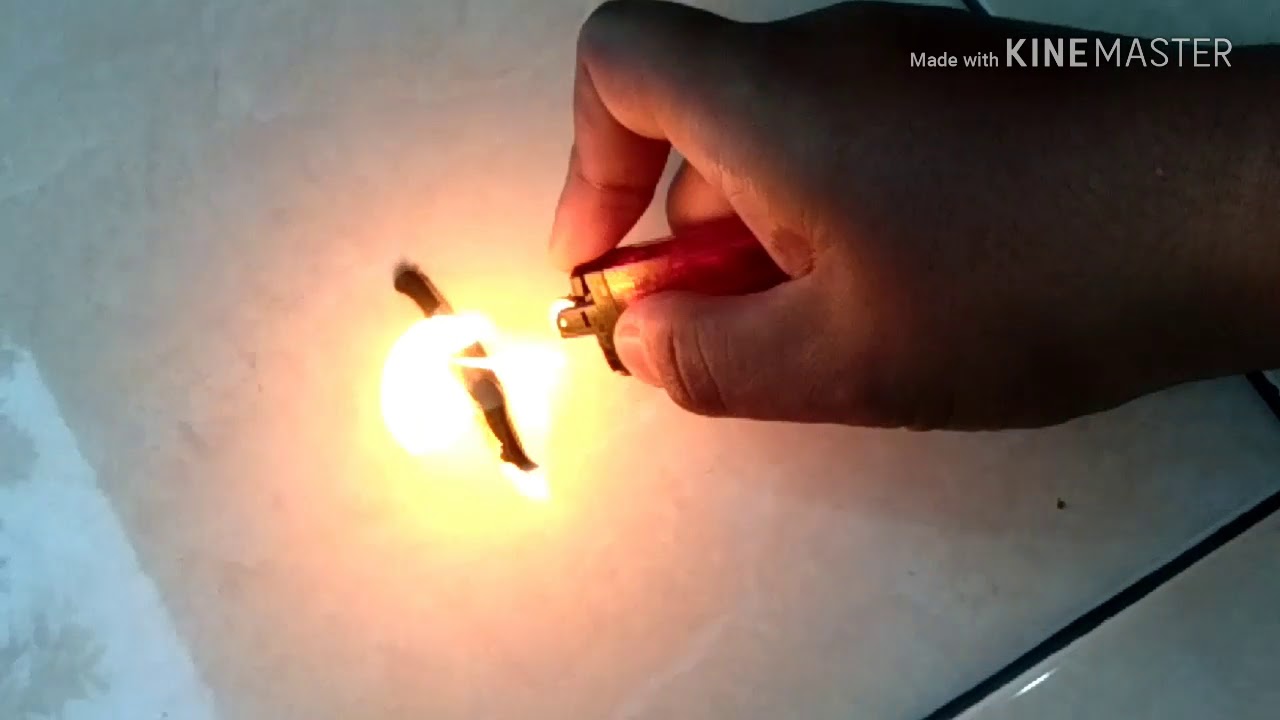 Percobaan Tangan Berasap Kelompok 4 9G - YouTube