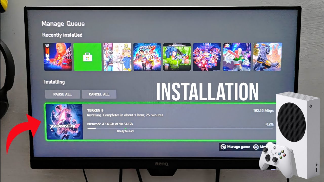 TEKKEN 8 INSTALL on Xbox Series S (2025) - YouTube