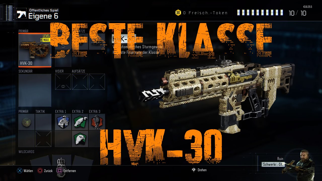 BLACK OPS 3: BESTE KLASSE HVK-30 - YouTube