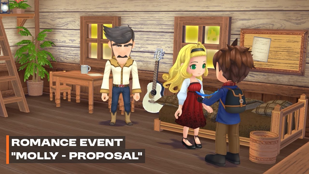 Molly Romance Event - Porposal | Story of Seasons: A Wonderful Life ...