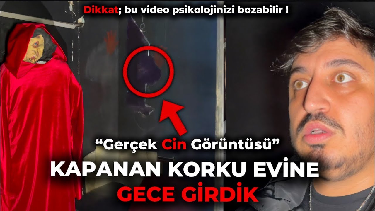 TERK EDİLMİŞ KORKU EVİNE GECE 02:00 de GİRDİK PARANORMAL OLAYLAR ...
