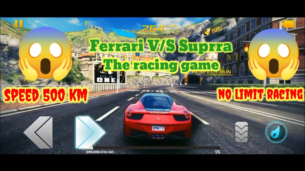 RACING A FERRARI in a 😎Ferrari Car Race Game | I Made a Ferrari Car ...