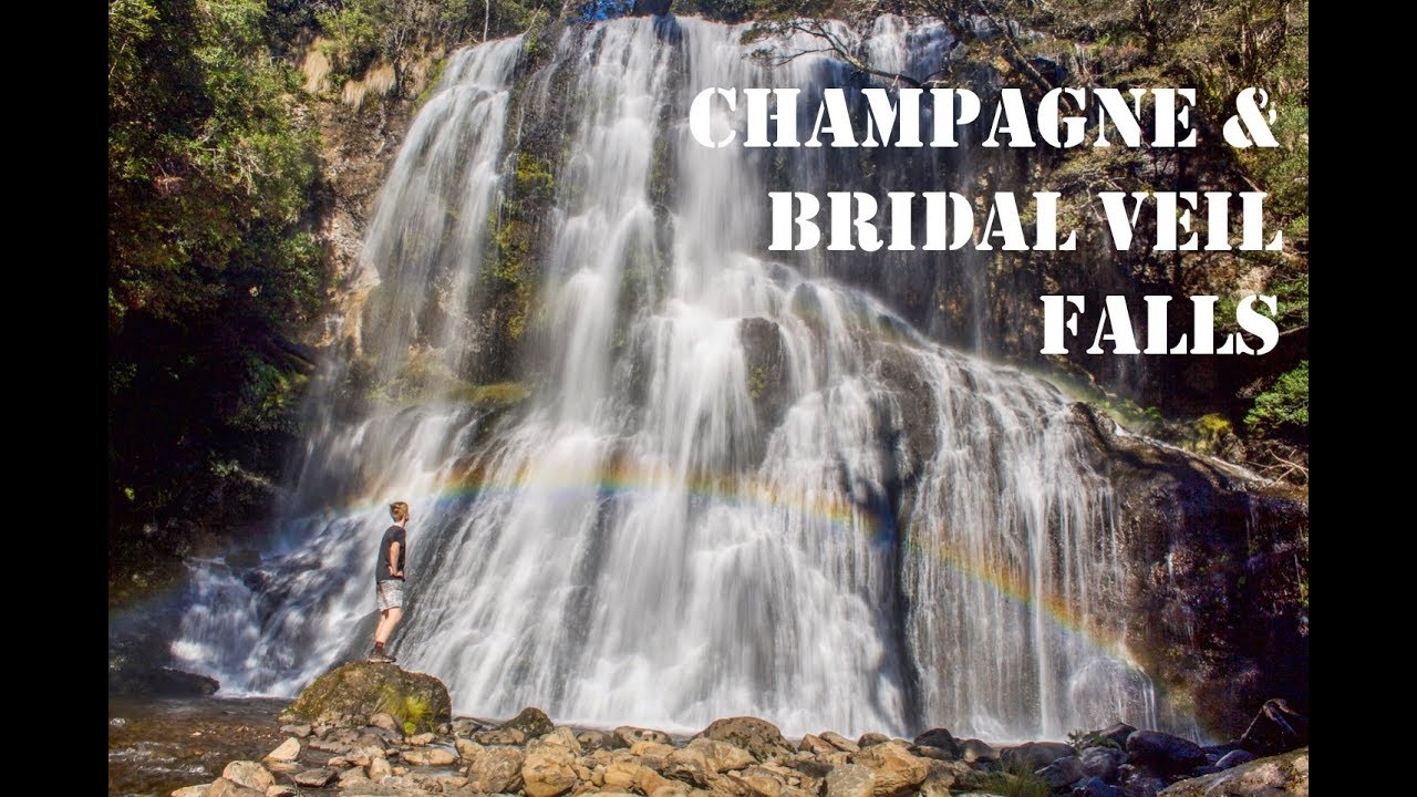Champagne Falls & Bridal Veil Falls - Tasmania Hiking - YouTube